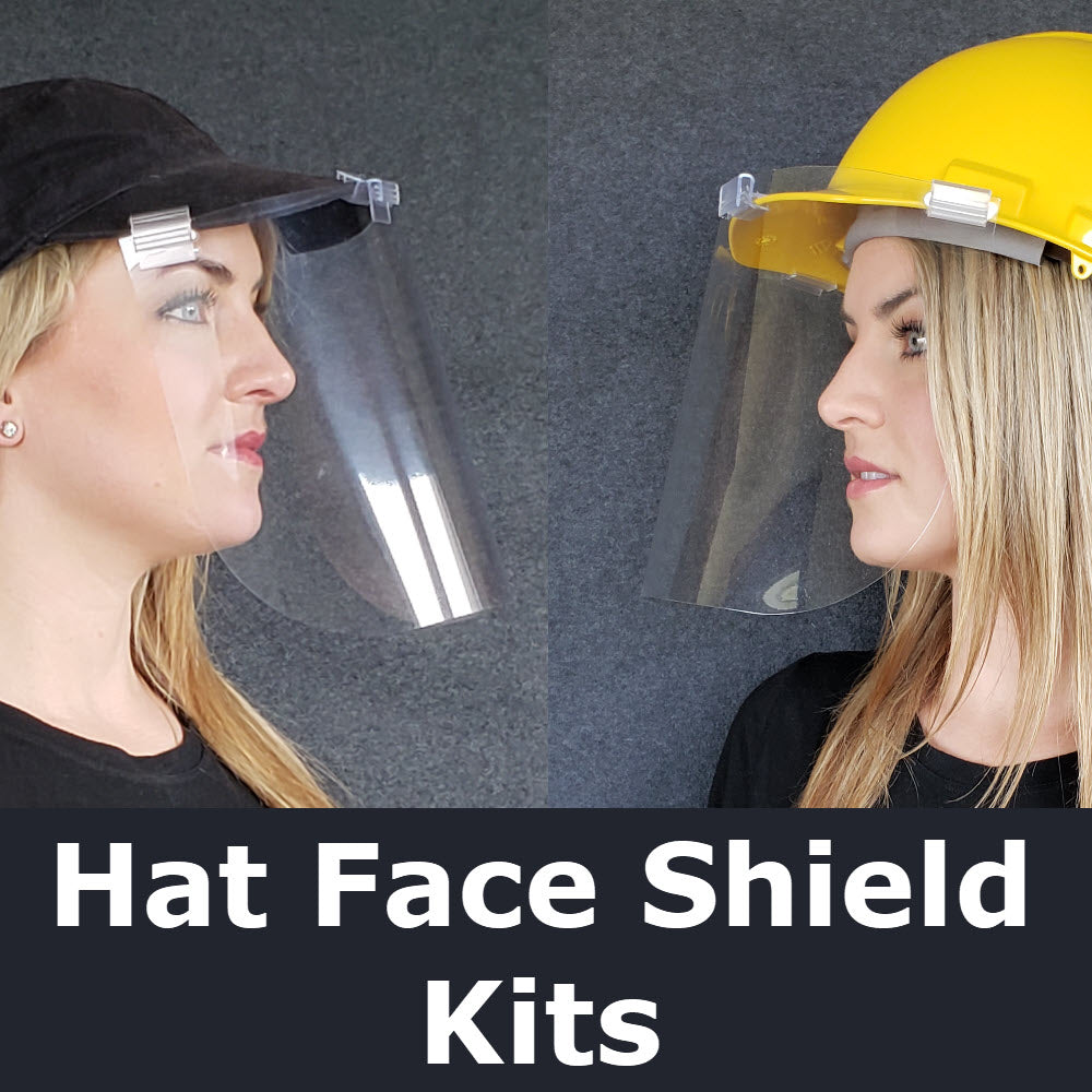 Hat Face Shield Kits – Casterm Plastics